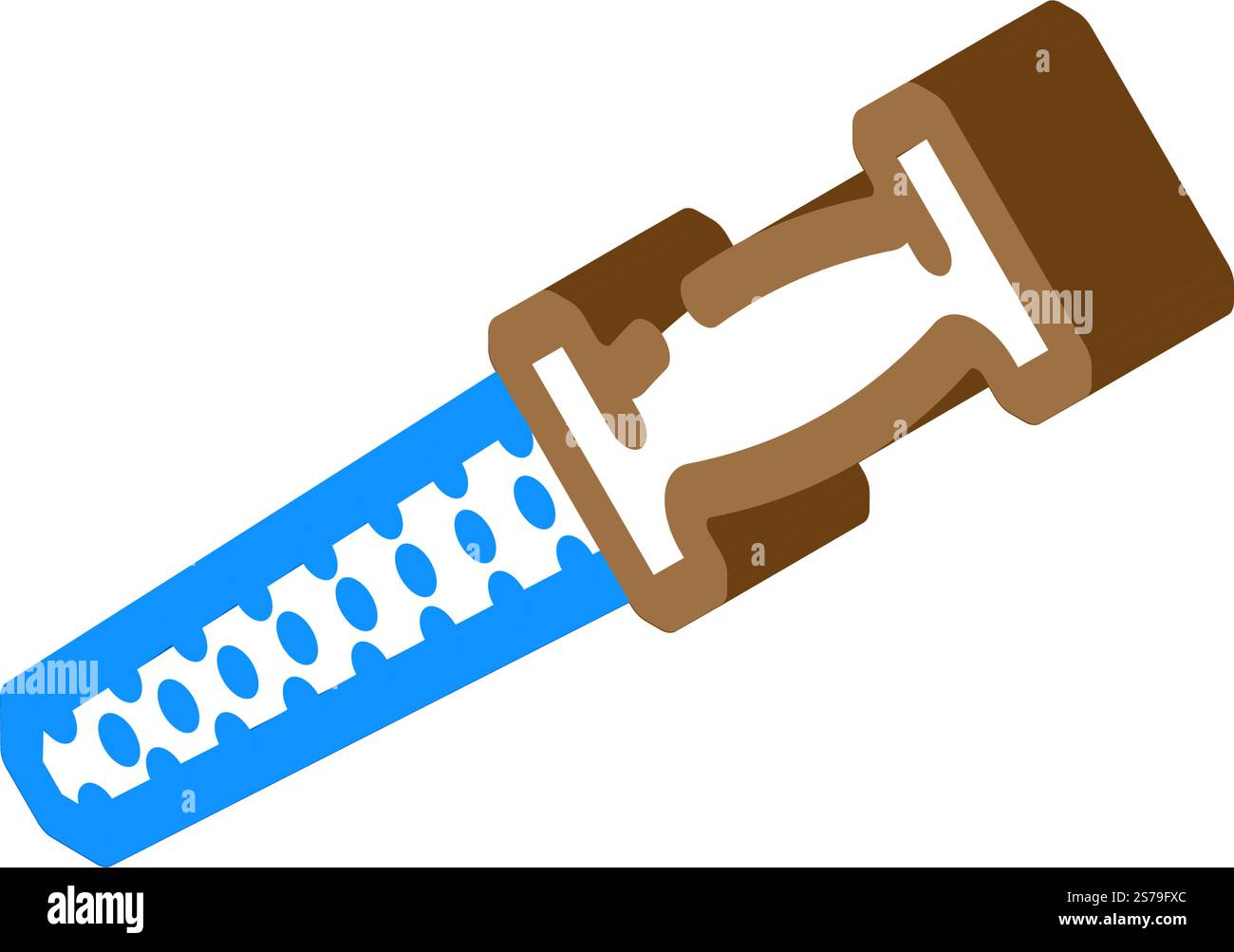 knife sharpener isometric icon vector. knife sharpener sign. isolated ...