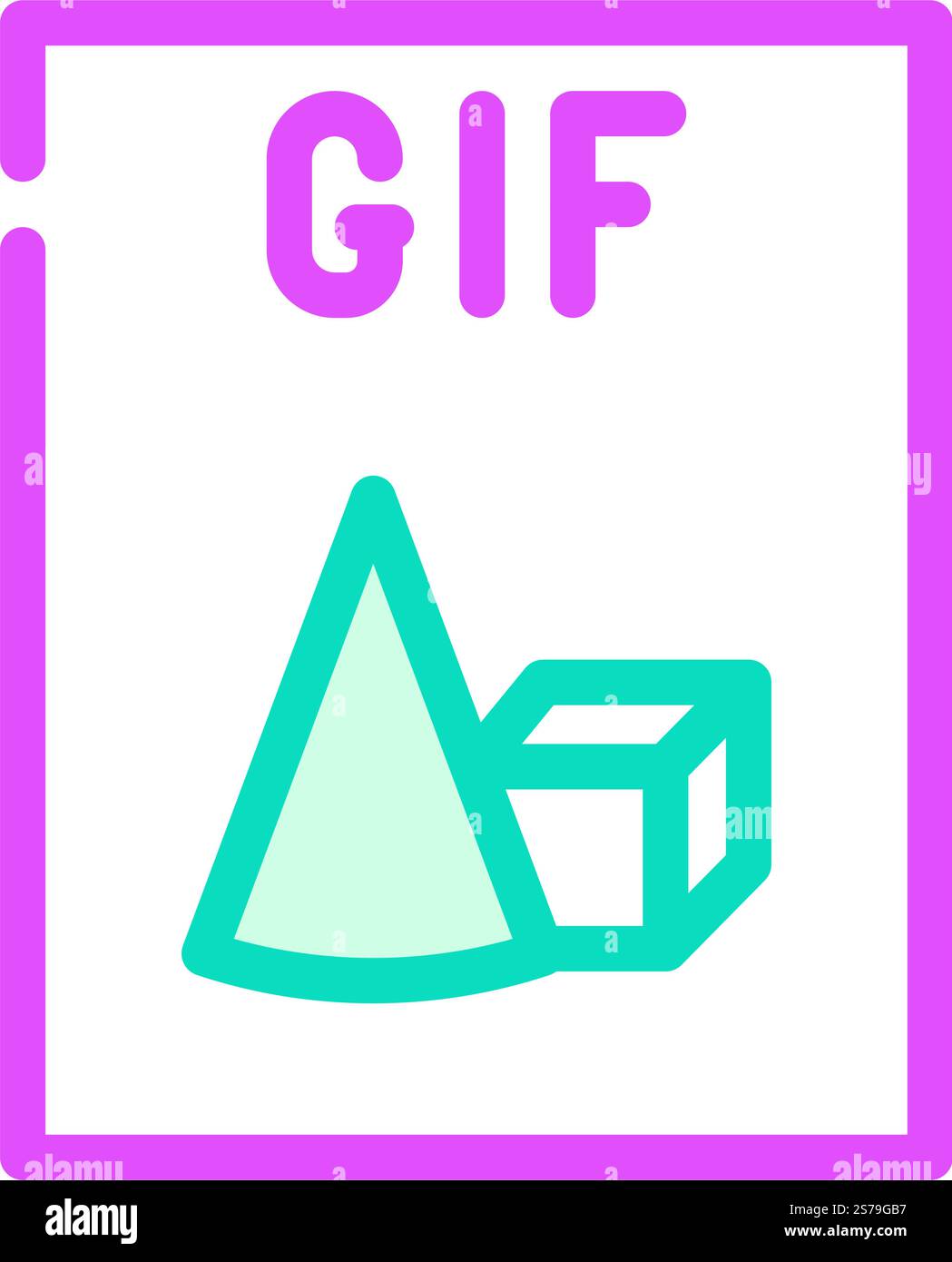 File Format Document Color Icon Vector File Format Document