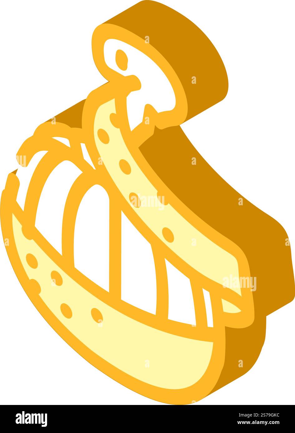 peel mandarin orange isometric icon vector. peel mandarin orange sign ...