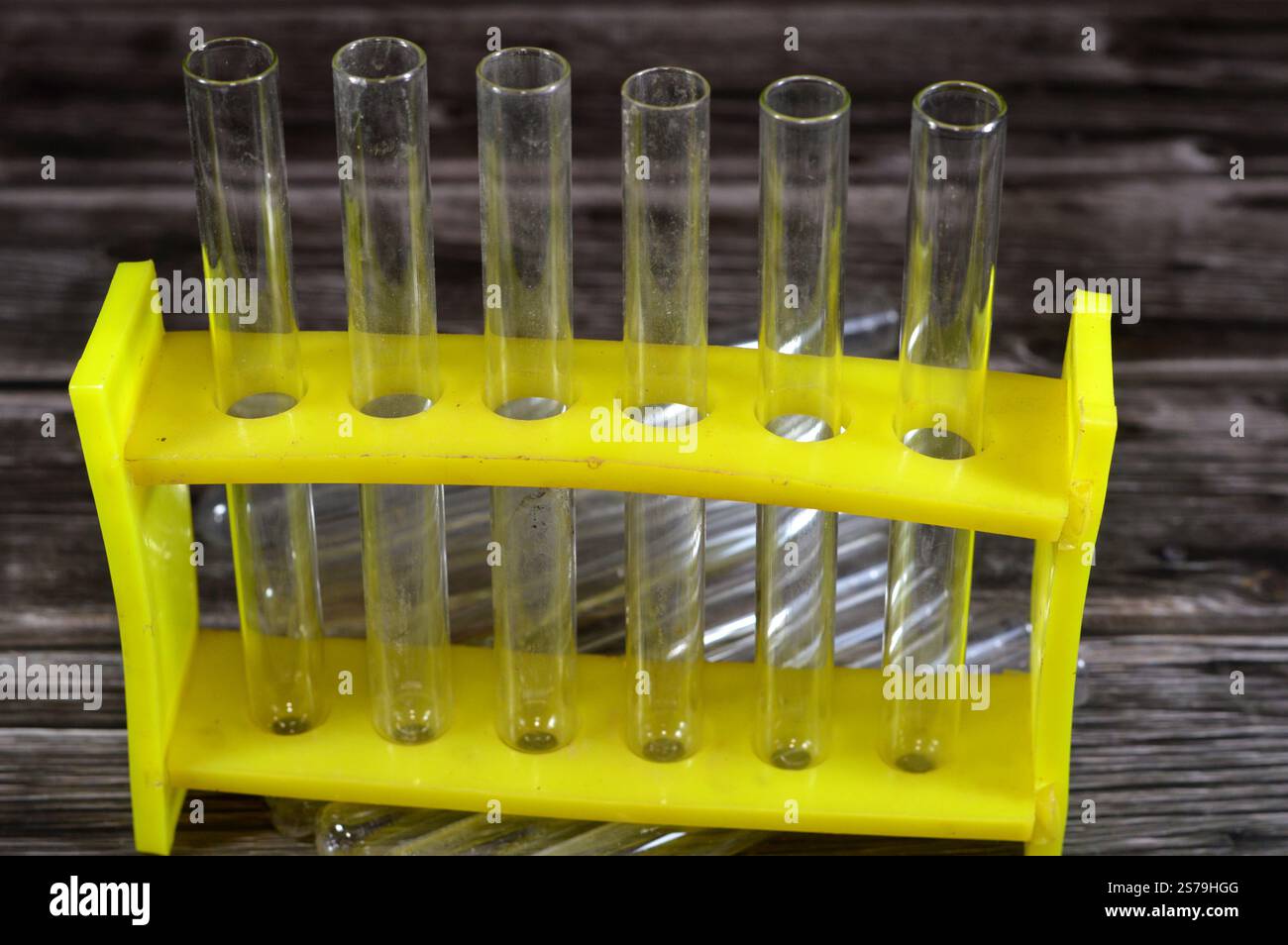 Test tubes, culture or sample tube, a common piece of laboratory ...