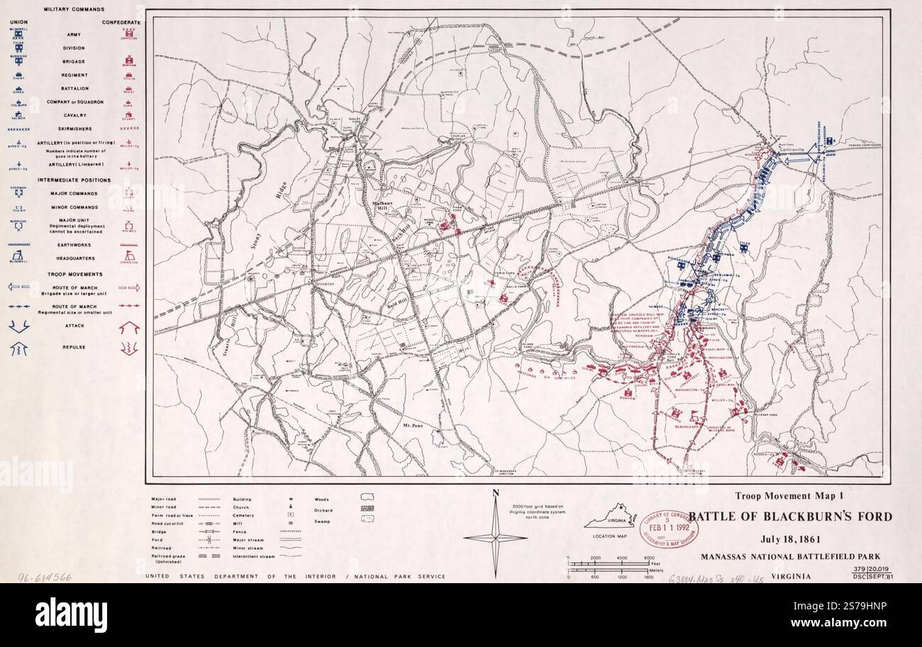 Troop movement map hi-res stock photography and images - Alamy