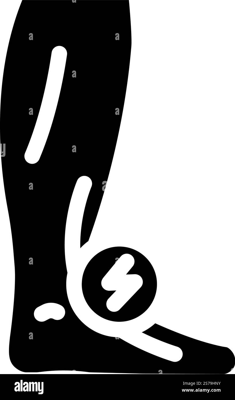 Ankle pain female foot Black and White Stock Photos & Images - Alamy