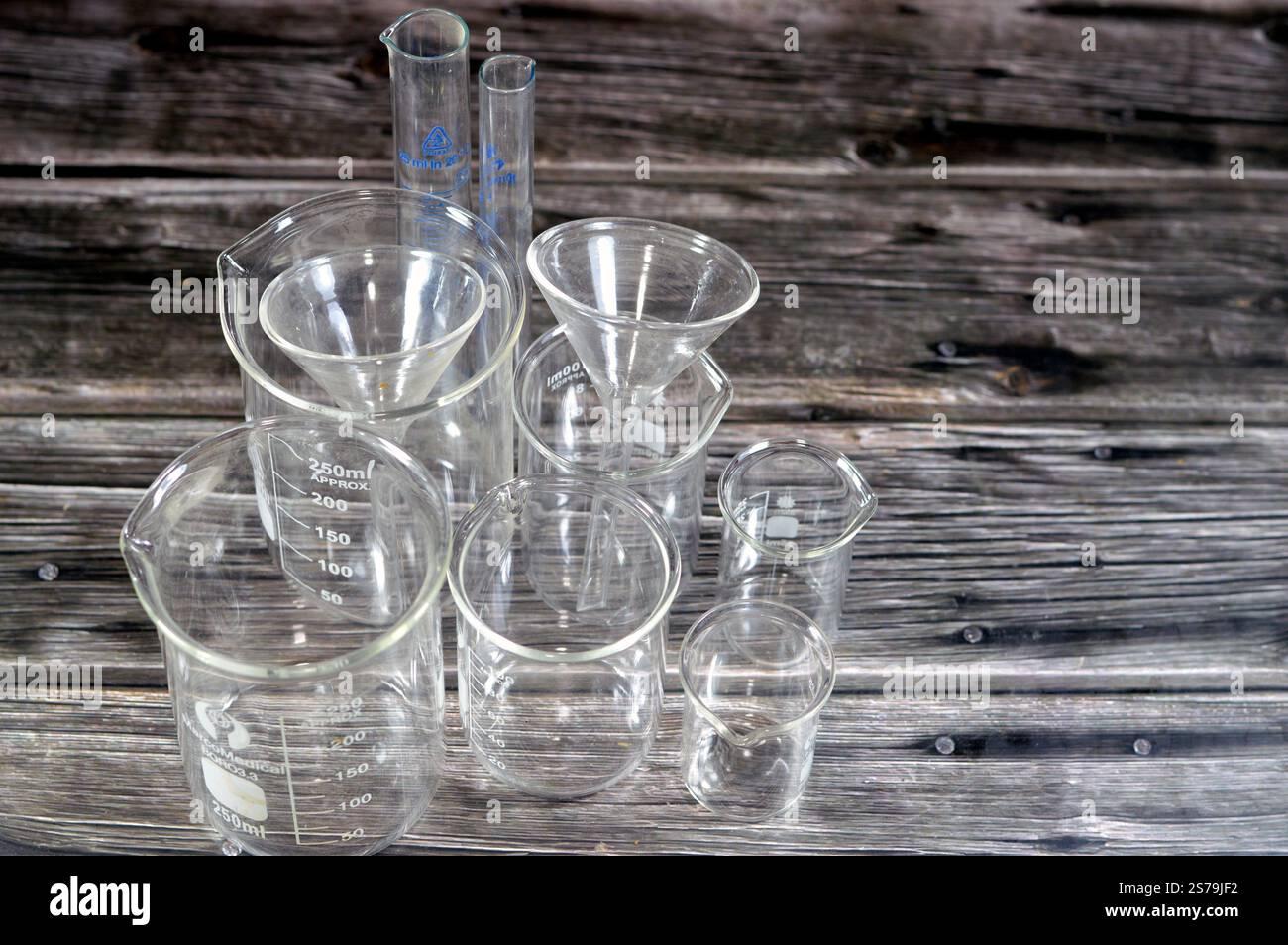 Cairo, Egypt, January 8 2025: laboratory set of different equipment and ...