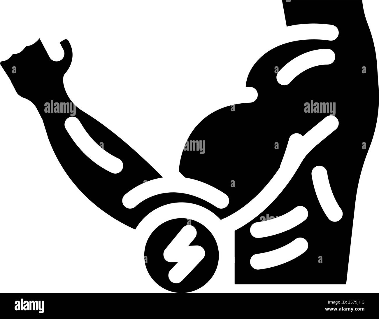 elbow pain body ache glyph icon vector. elbow pain body ache sign ...