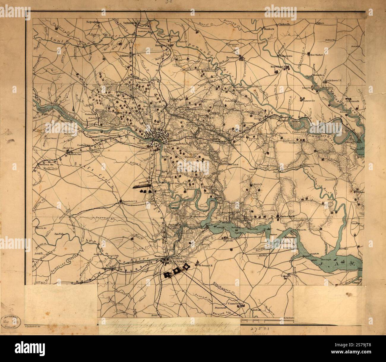 Hughes topographical military map hi-res stock photography and images ...