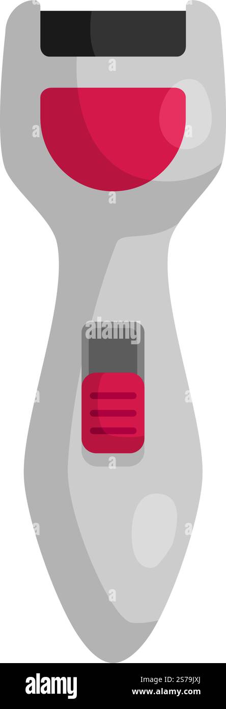 hand callus remover cartoon. hand callus remover sign. isolated symbol ...