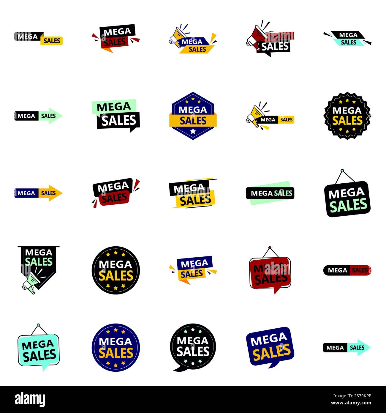 The Mega Sale Pack 25 Unique Vector Designs for Your Next Promotion ...