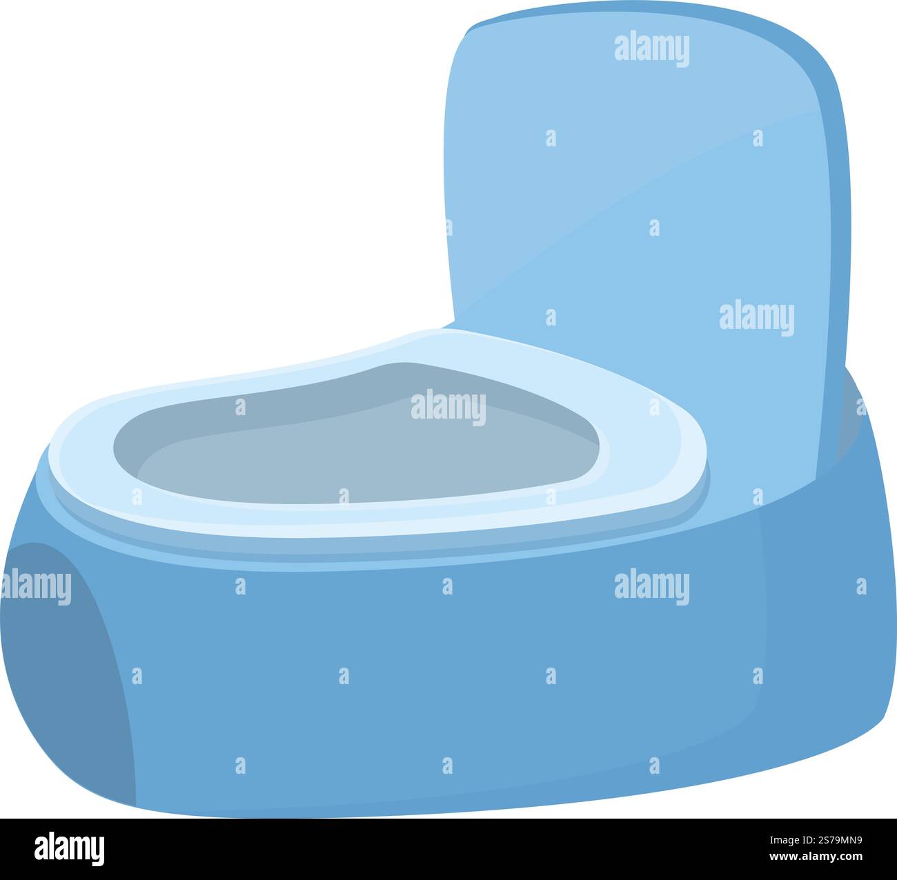 Potty icon cartoon vector. Baby toilet. Kid lavatory. Potty icon ...