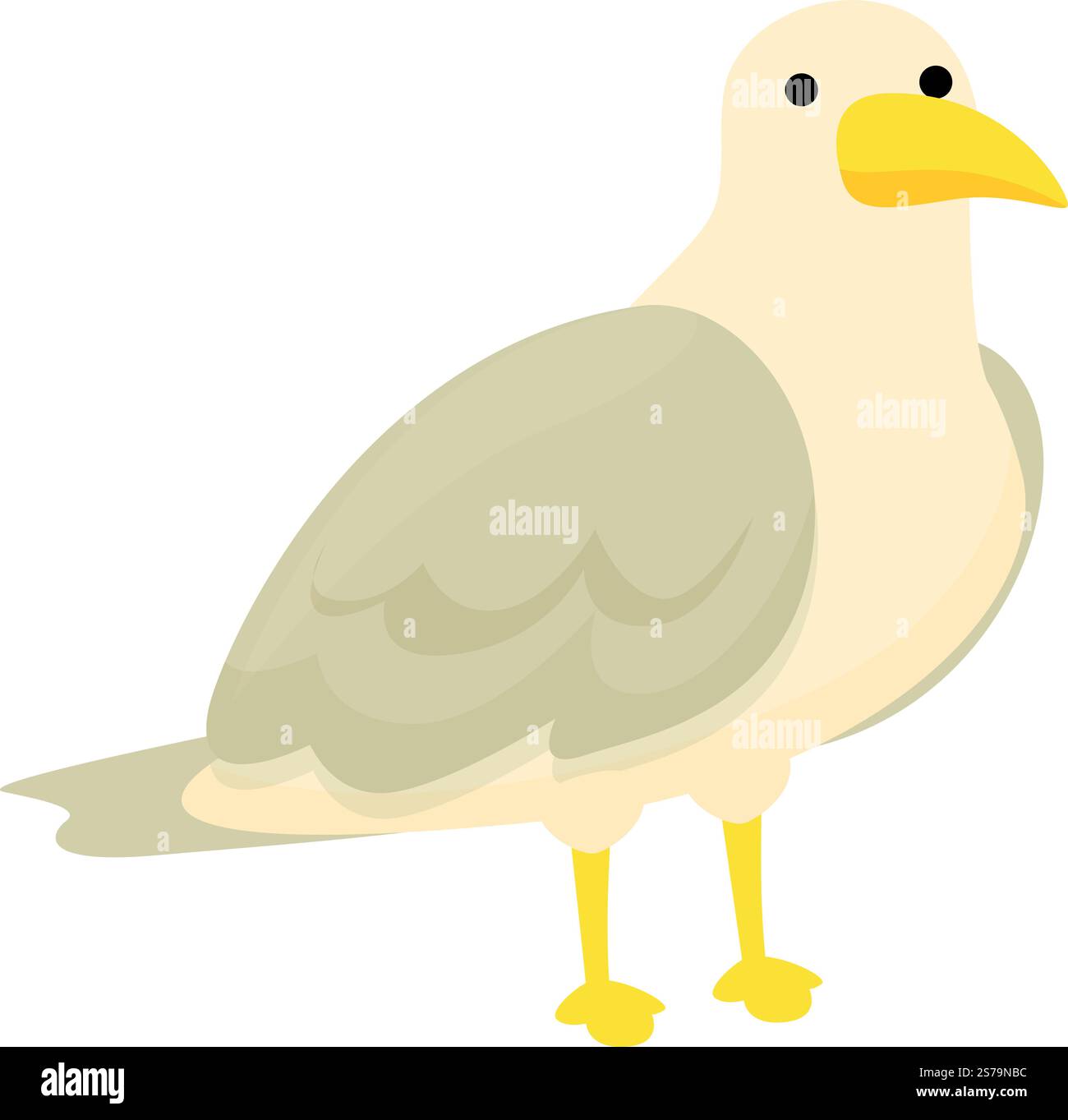 Seagull icon cartoon vector. Sea bird. Marine fly. Seagull icon cartoon ...