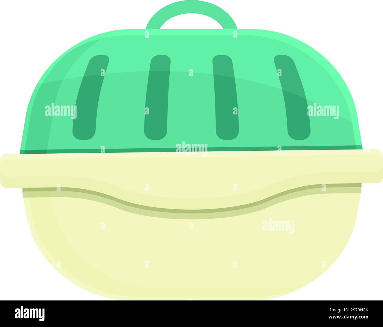 Pet transport icon cartoon vector. Cat cage. Animal box. Pet transport ...