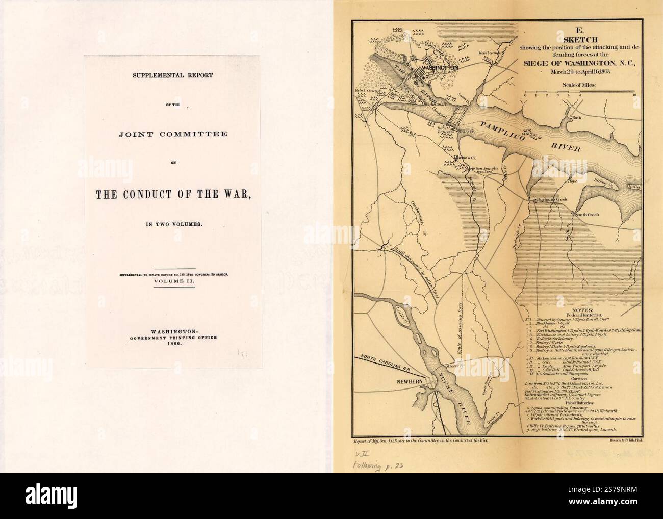 Sketch showing the position of the attacking and defending forces at ...