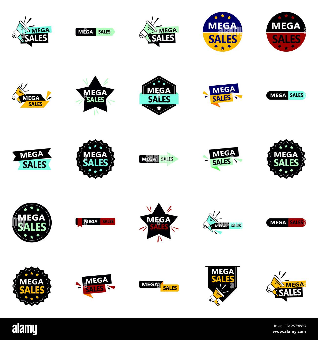 25 Professional Vector Designs in the Mega Sale Bundle Perfect for ...