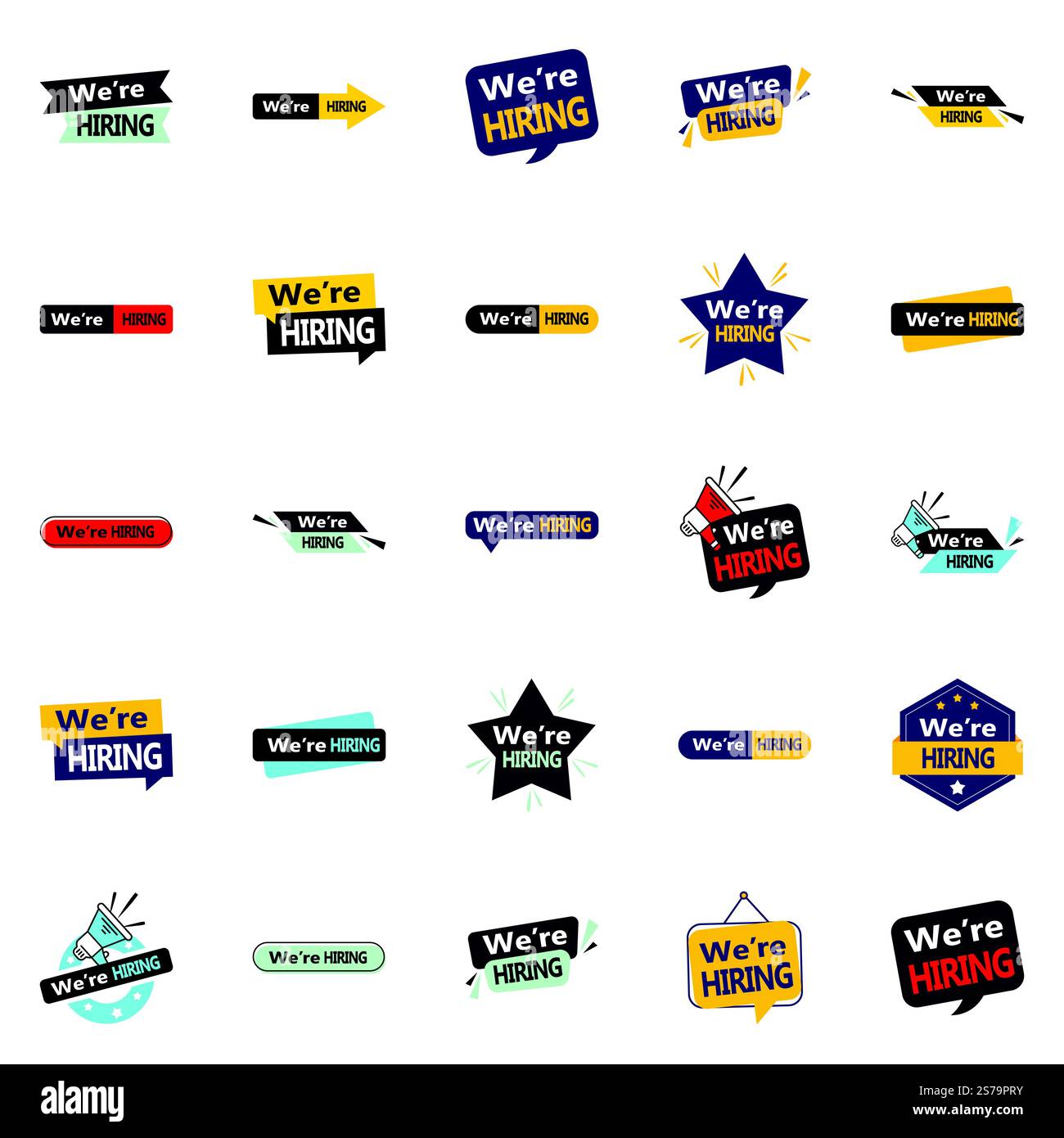 We’re Hiring 25 Innovative Vector Designs for your recruitment ...