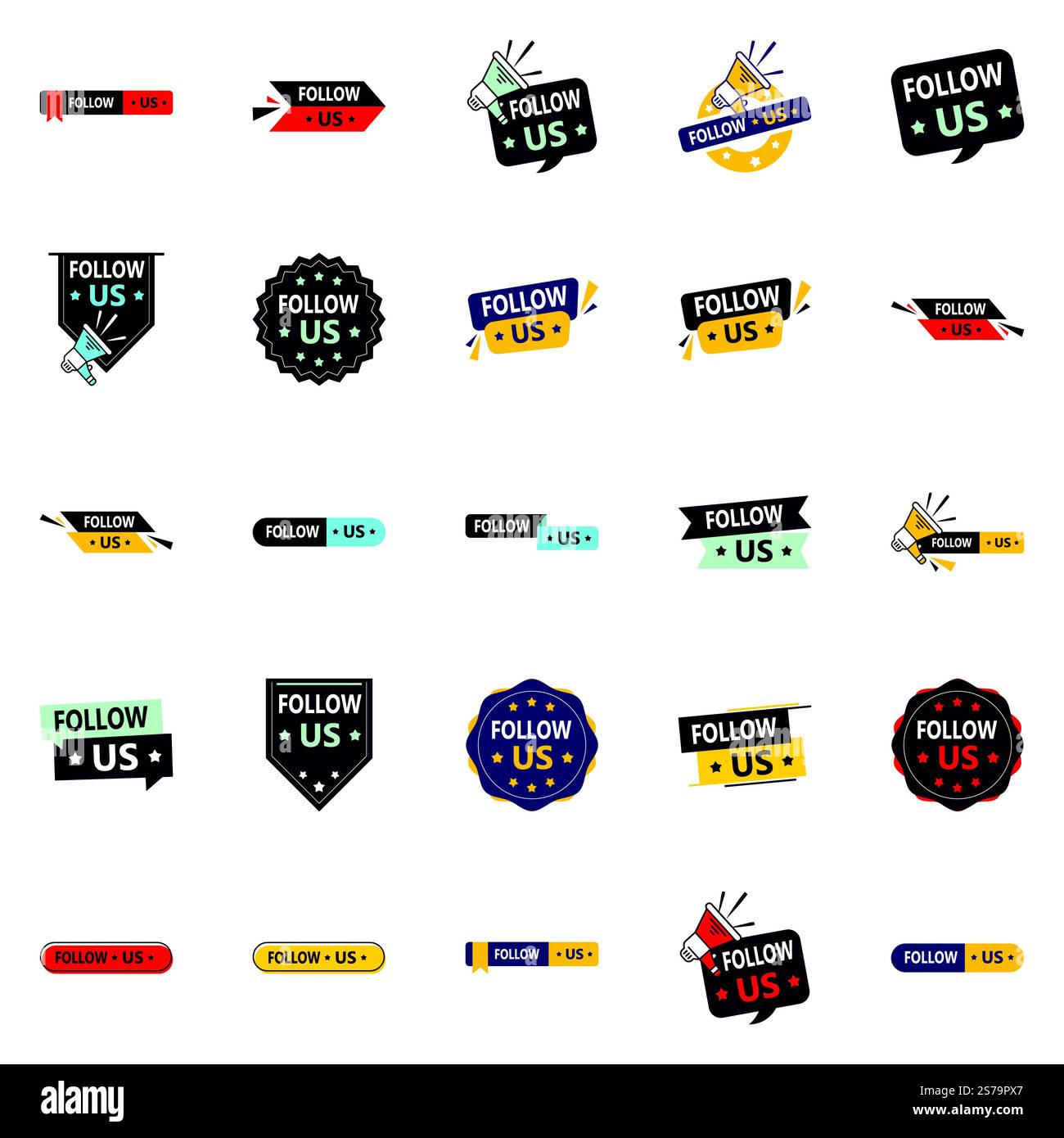 25 Professionally Designed Follow Us Banners for Instagram and Facebook ...