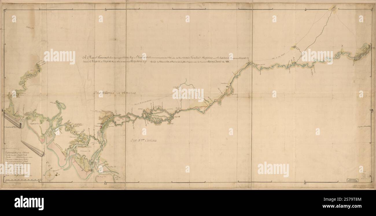 Map of serpent river hi-res stock photography and images - Alamy