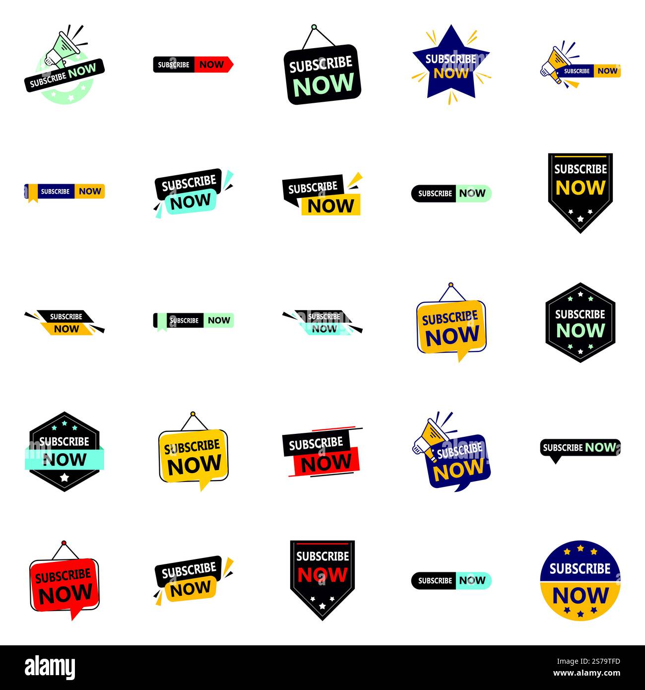Boost Your Brand with Subscribe Now 25 Eye-catching Vector Banners ...