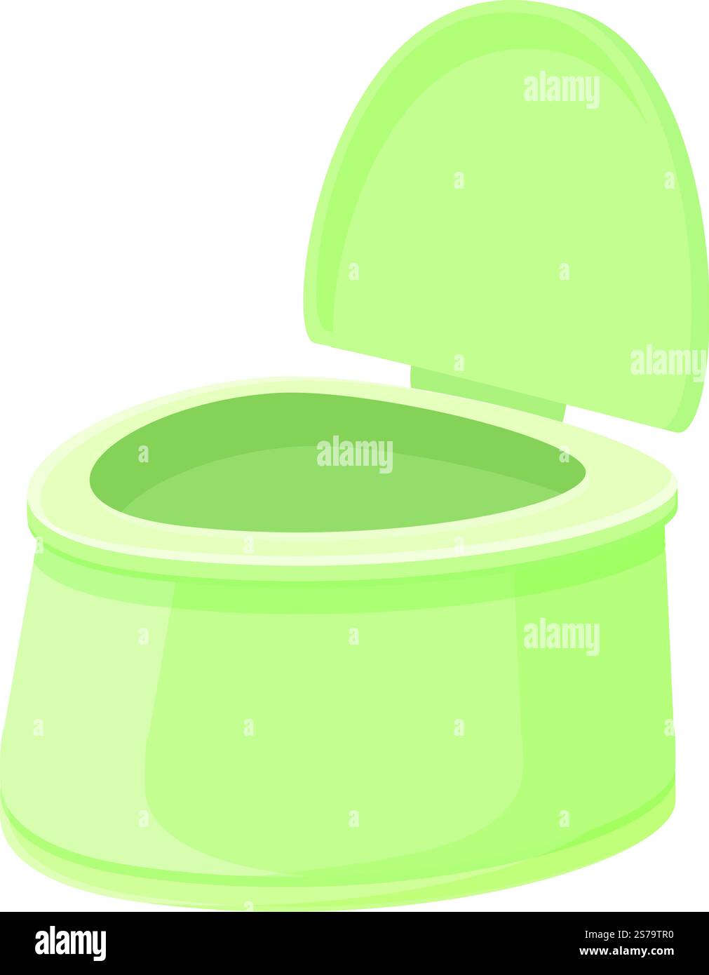 Kid potty icon cartoon vector. Baby toilet. Bowl shop. Kid potty icon ...