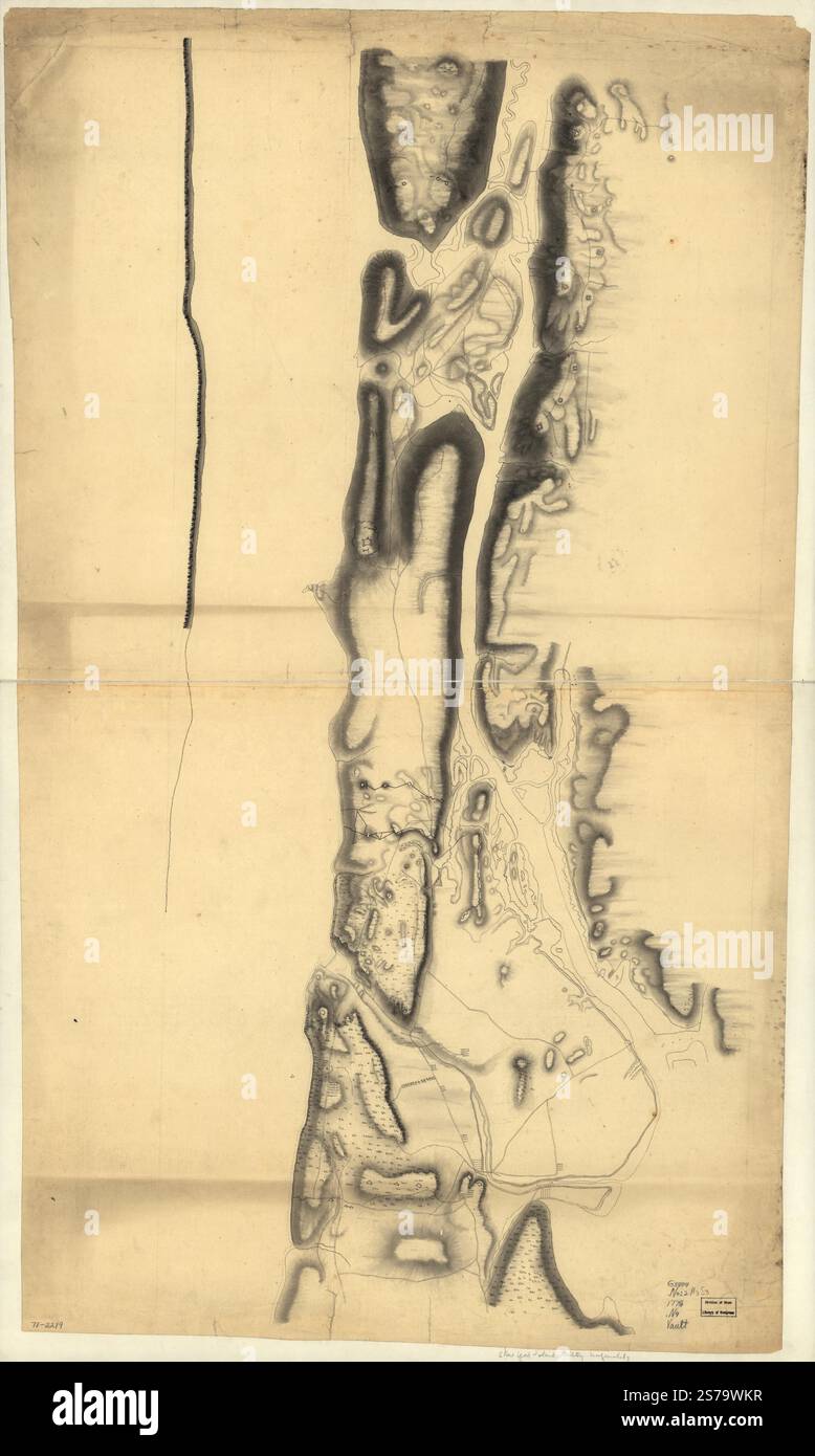 [New York Island. Military. Unfinished. 1778 Stock Photo - Alamy