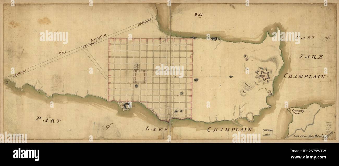 Map of crown point hi-res stock photography and images - Alamy