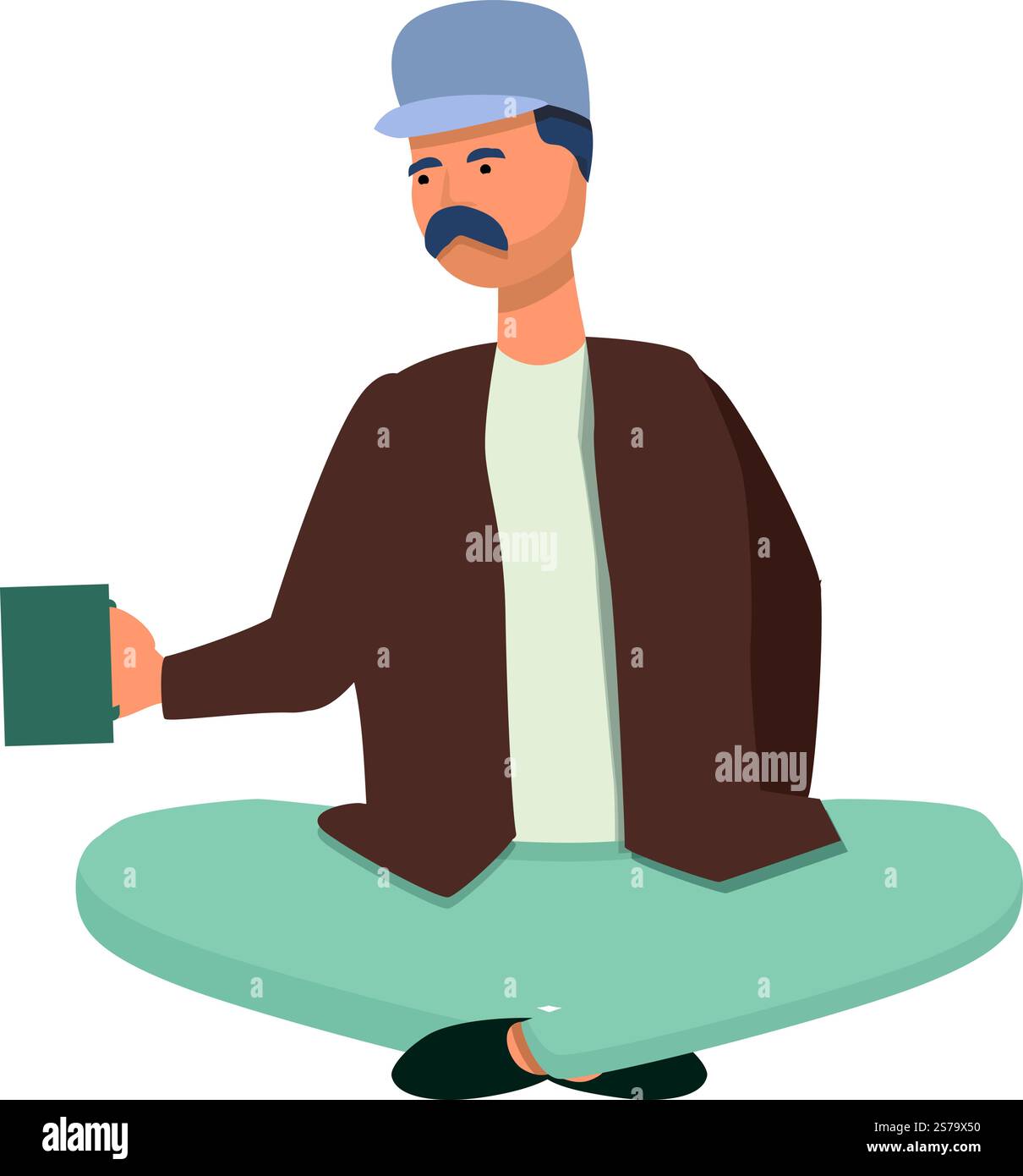 Cartoon poor man hi-res stock photography and images - Alamy