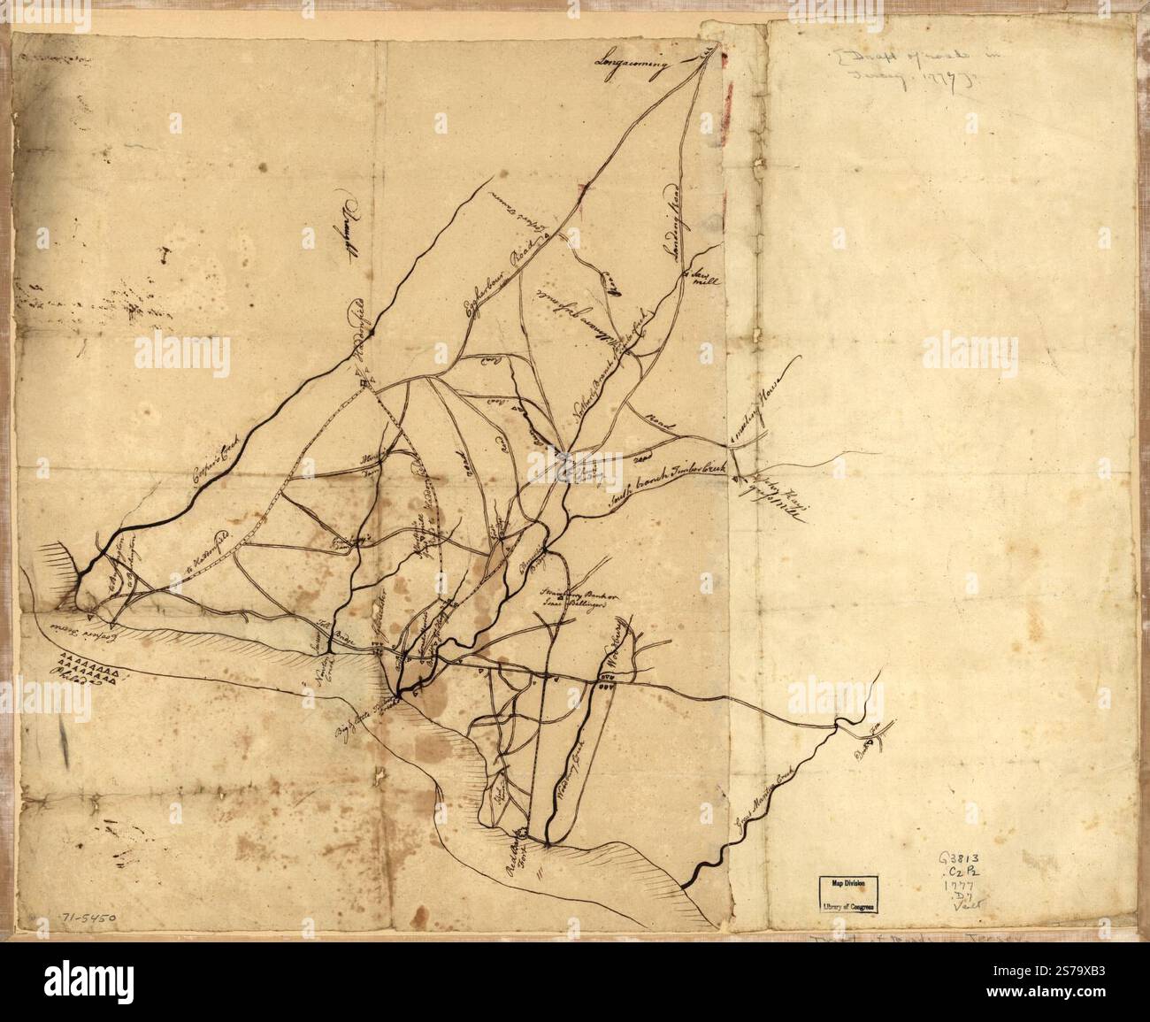 Draft maps hi-res stock photography and images - Alamy