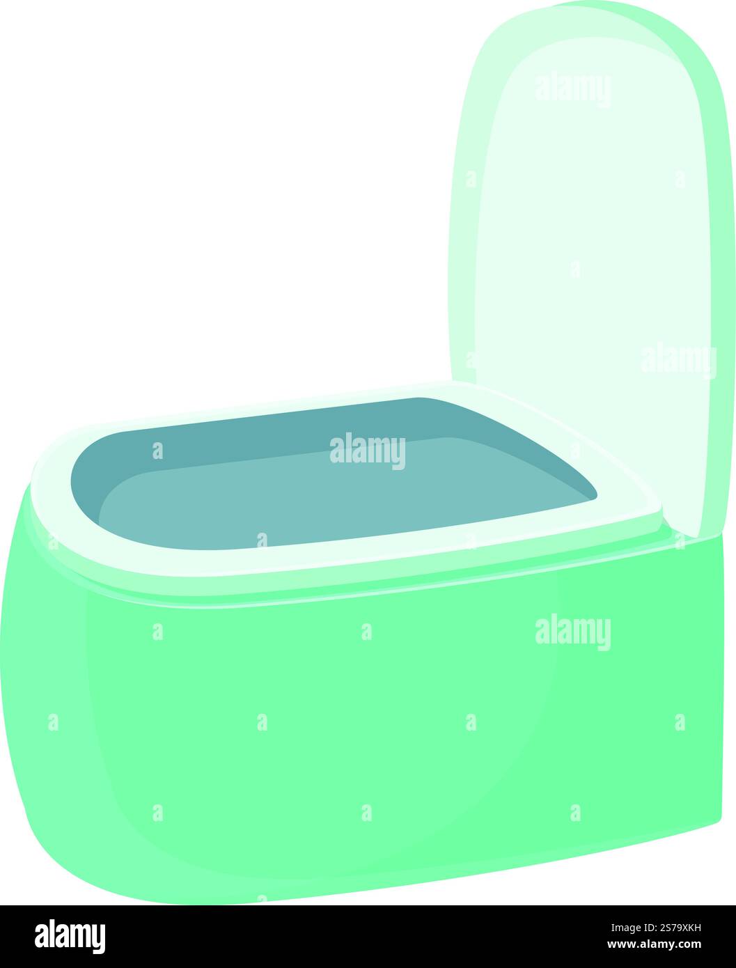 Baby pot icon cartoon vector. Toilet potty. Lavatory plastic. Baby pot ...