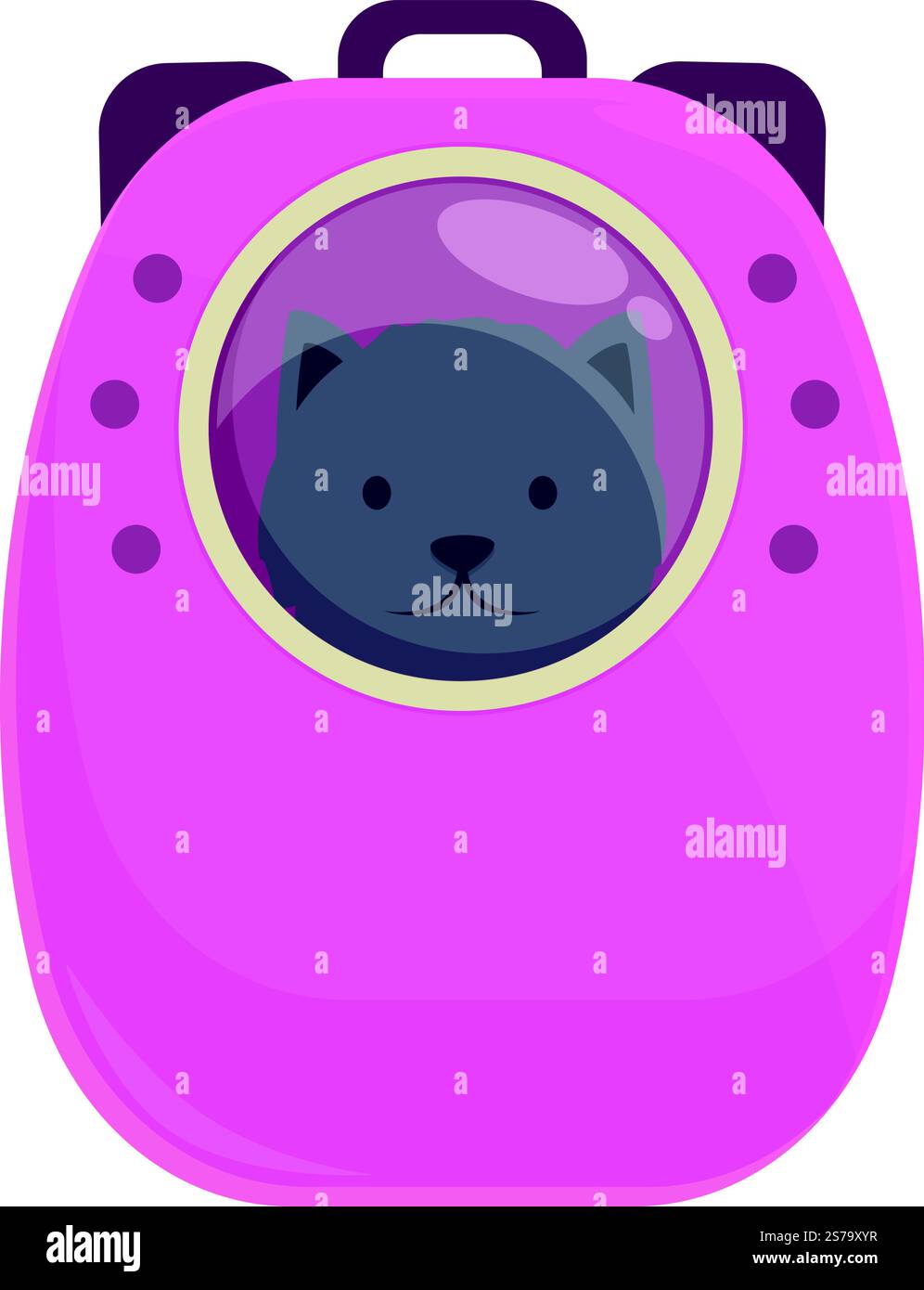 Pet carrier icon cartoon vector. Cat cage. Animal box. Pet carrier icon ...