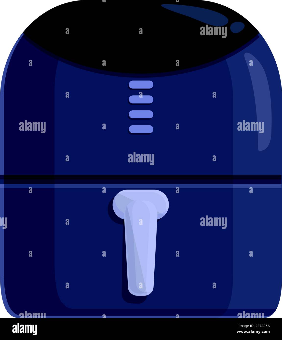 Hot air fryer icon cartoon vector. Cook food. Oil machine. Hot air ...