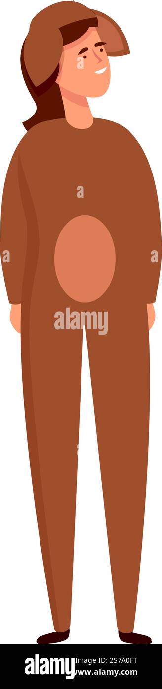 Halloween animal costume icon cartoon vector. Cute party. Fancy mascot. Halloween animal costume ...