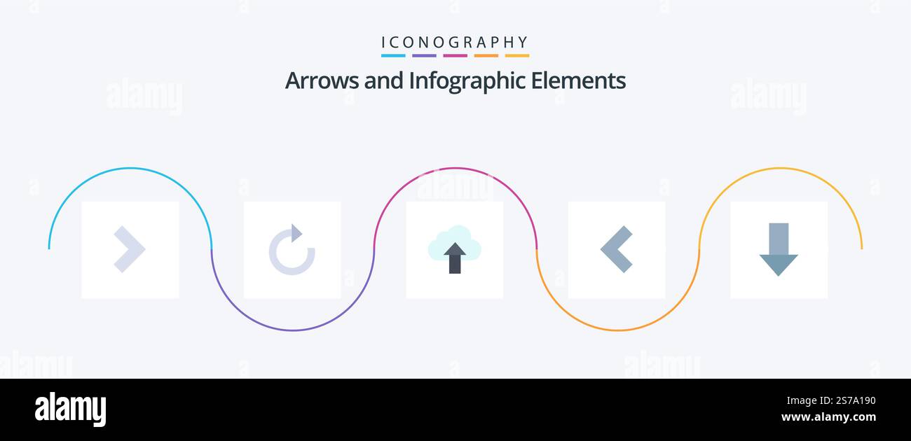 Arrow Flat 5 Icon Pack Including . down arrow. up. down. left Stock ...