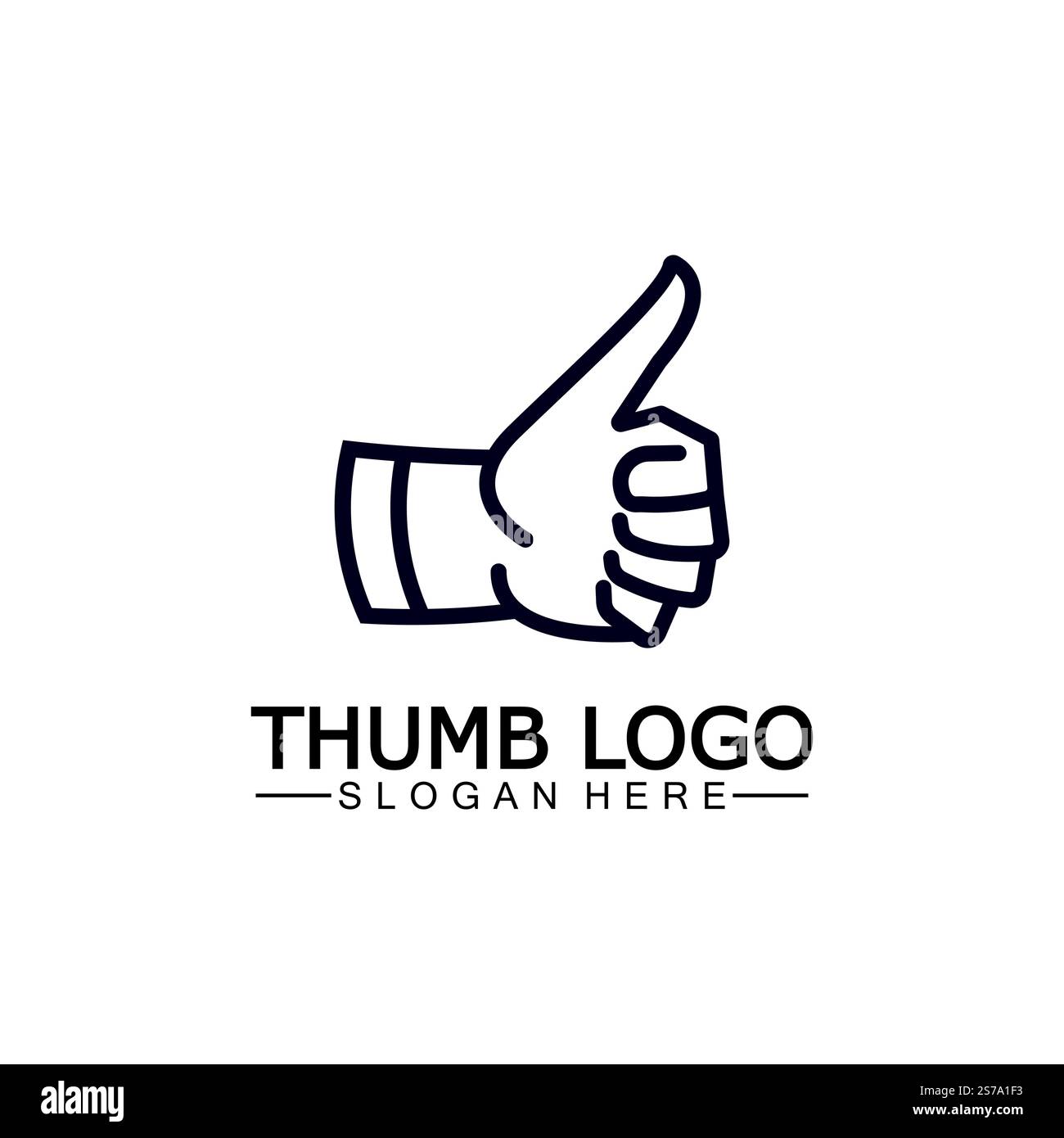 Thumb up concept logo template.Good symbol for your web site design ...