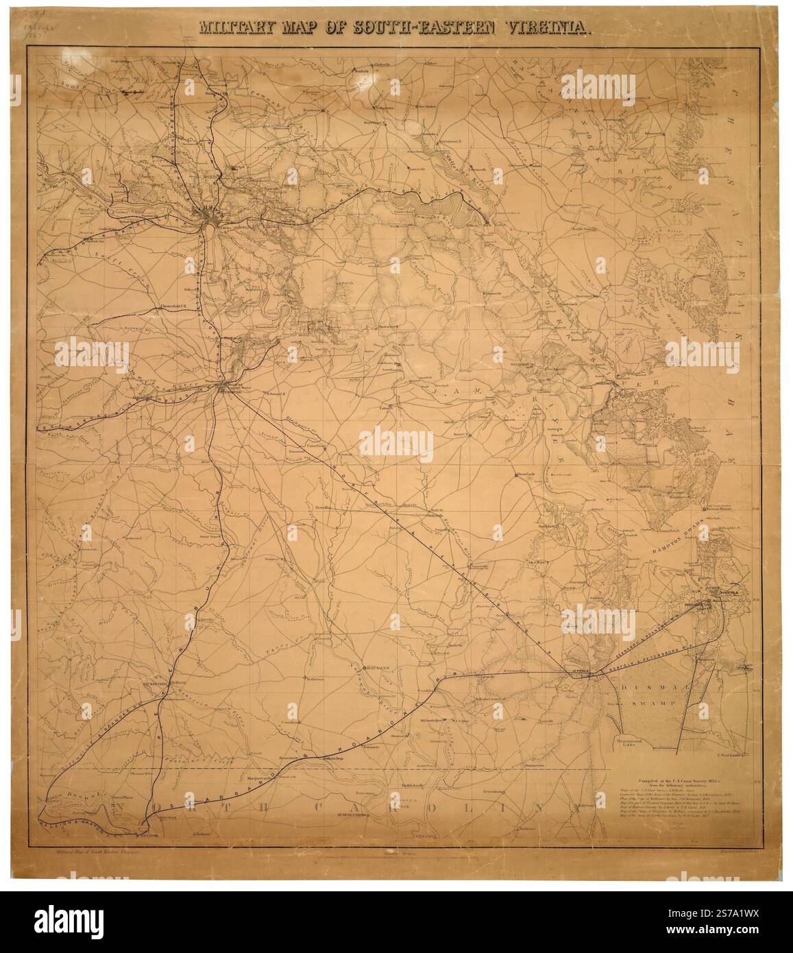 Military survey map Cut Out Stock Images & Pictures - Alamy