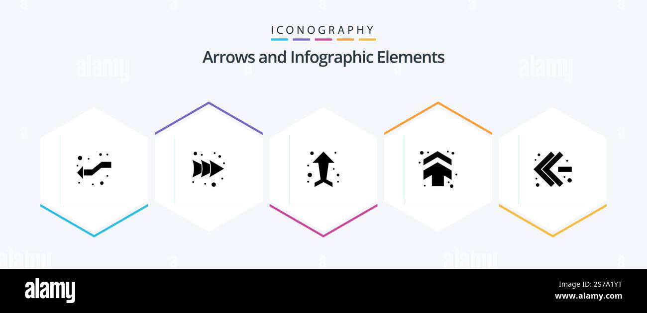 Arrow 25 Glyph icon pack including . arrows. . fast forward Stock ...