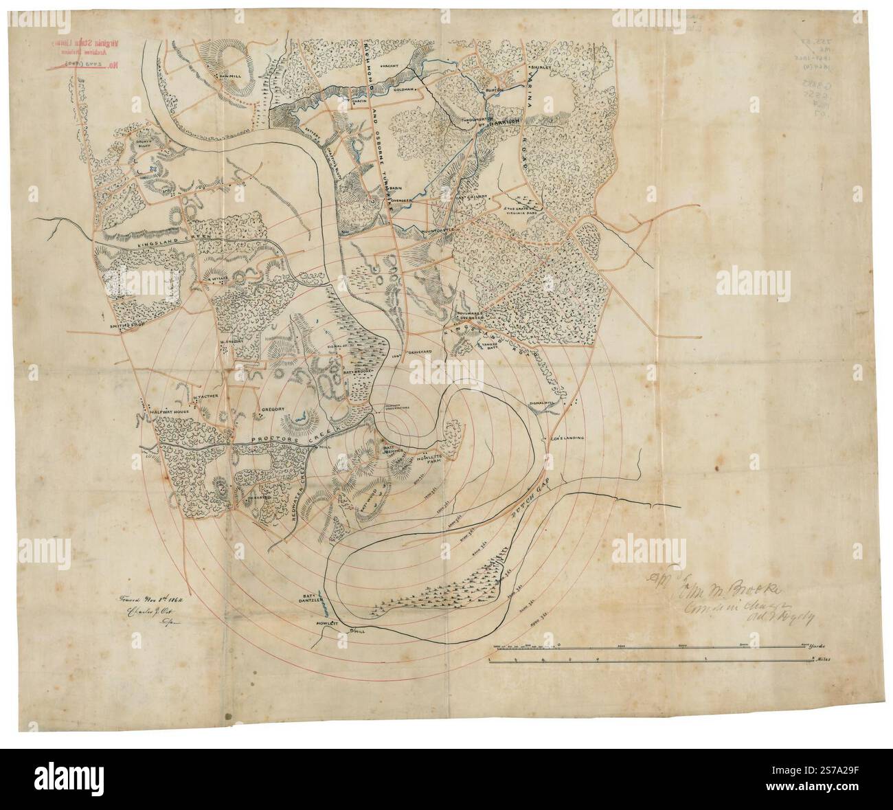 Brooke county map hi-res stock photography and images - Alamy
