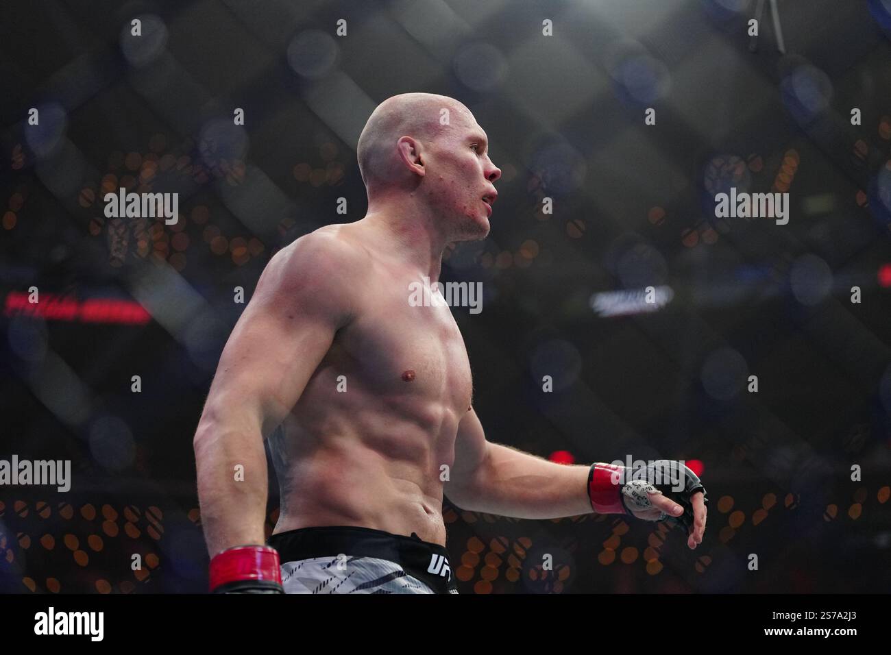 LOS ANGELES, CA - JANUARY 18: Bogdan Guskov celebrates after his ...