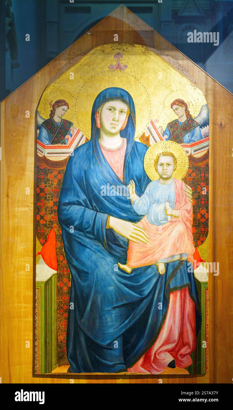 Florence, Italy, January 5, 2024: Madonna San Giorgio alla Costa Stock Photo - Alamy