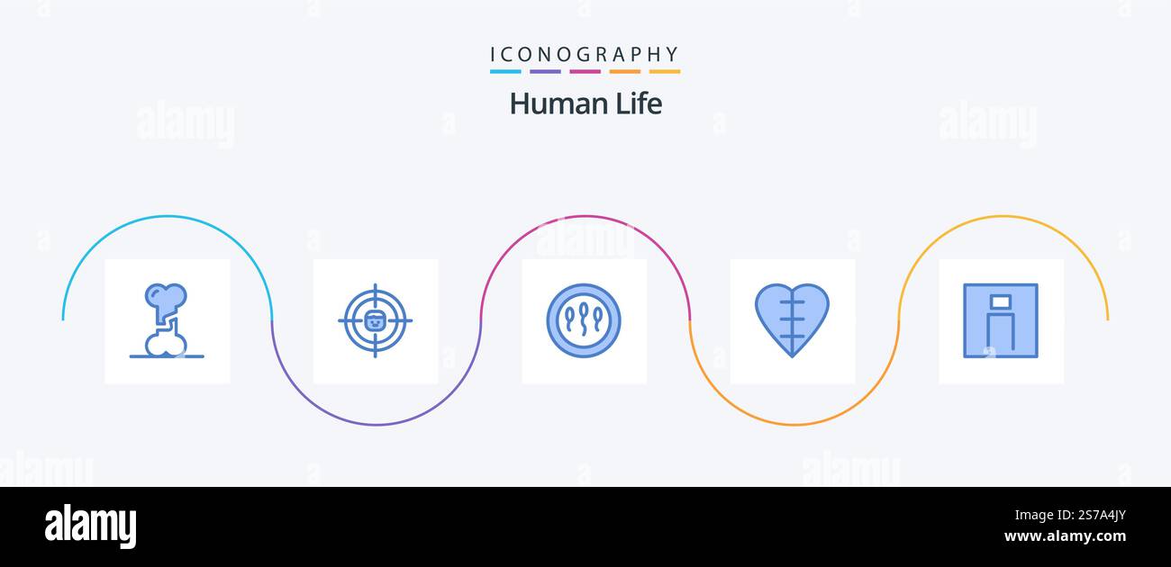 Human Blue 5 Icon Pack Including human. human heart. resources. heart ...