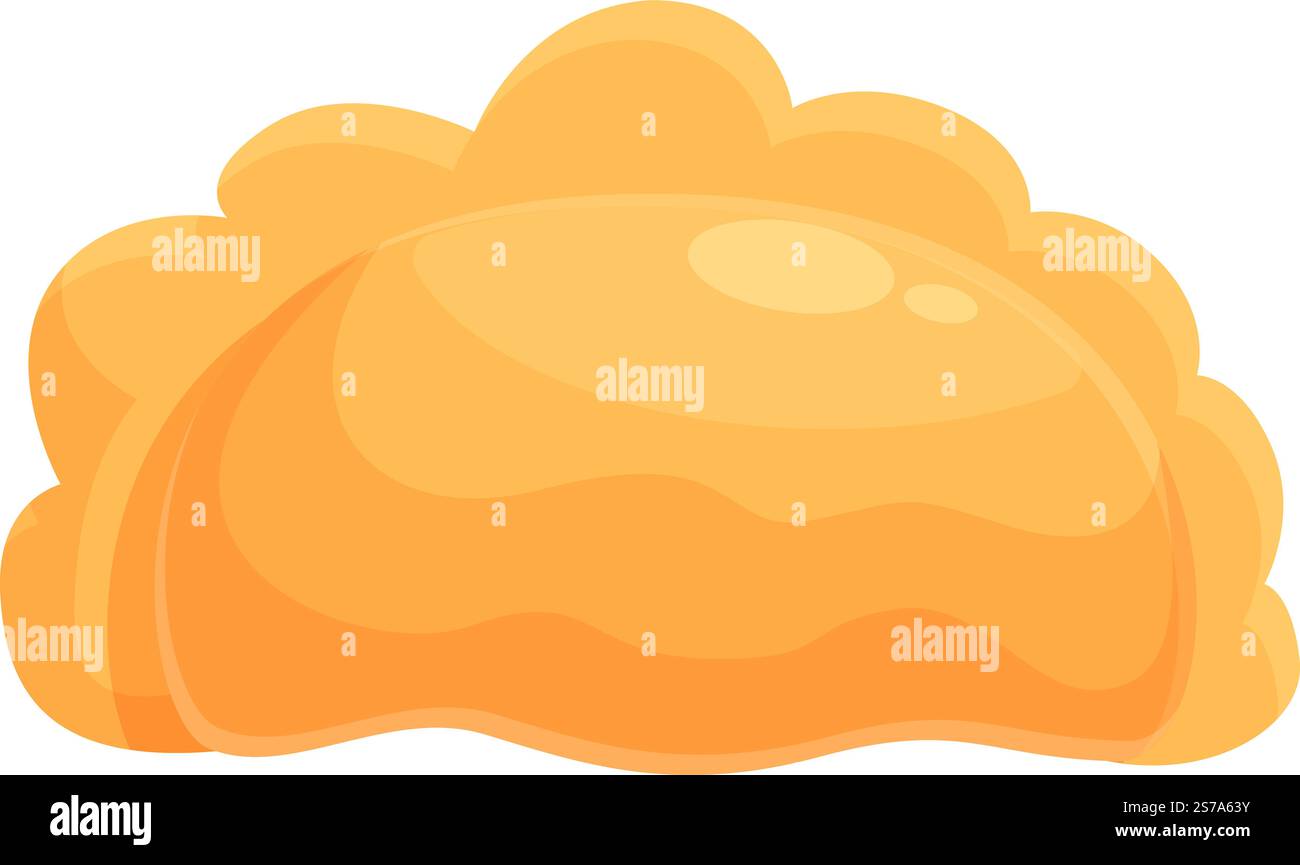 Asian dumpling icon cartoon vector. Chinese food. Dish pork. Asian ...