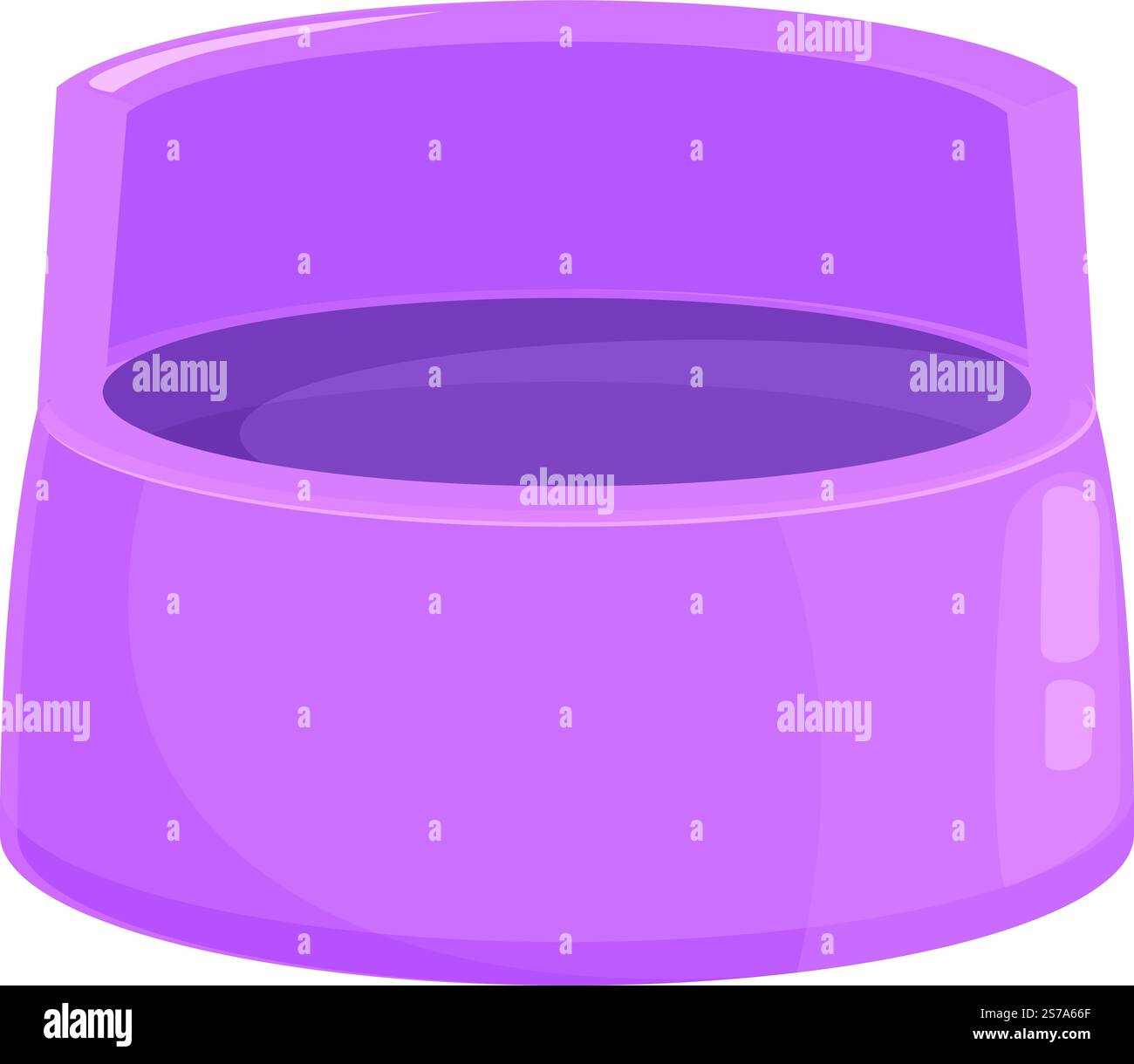 Bowl wc icon cartoon vector. Baby toilet. Child potty. Bowl wc icon ...