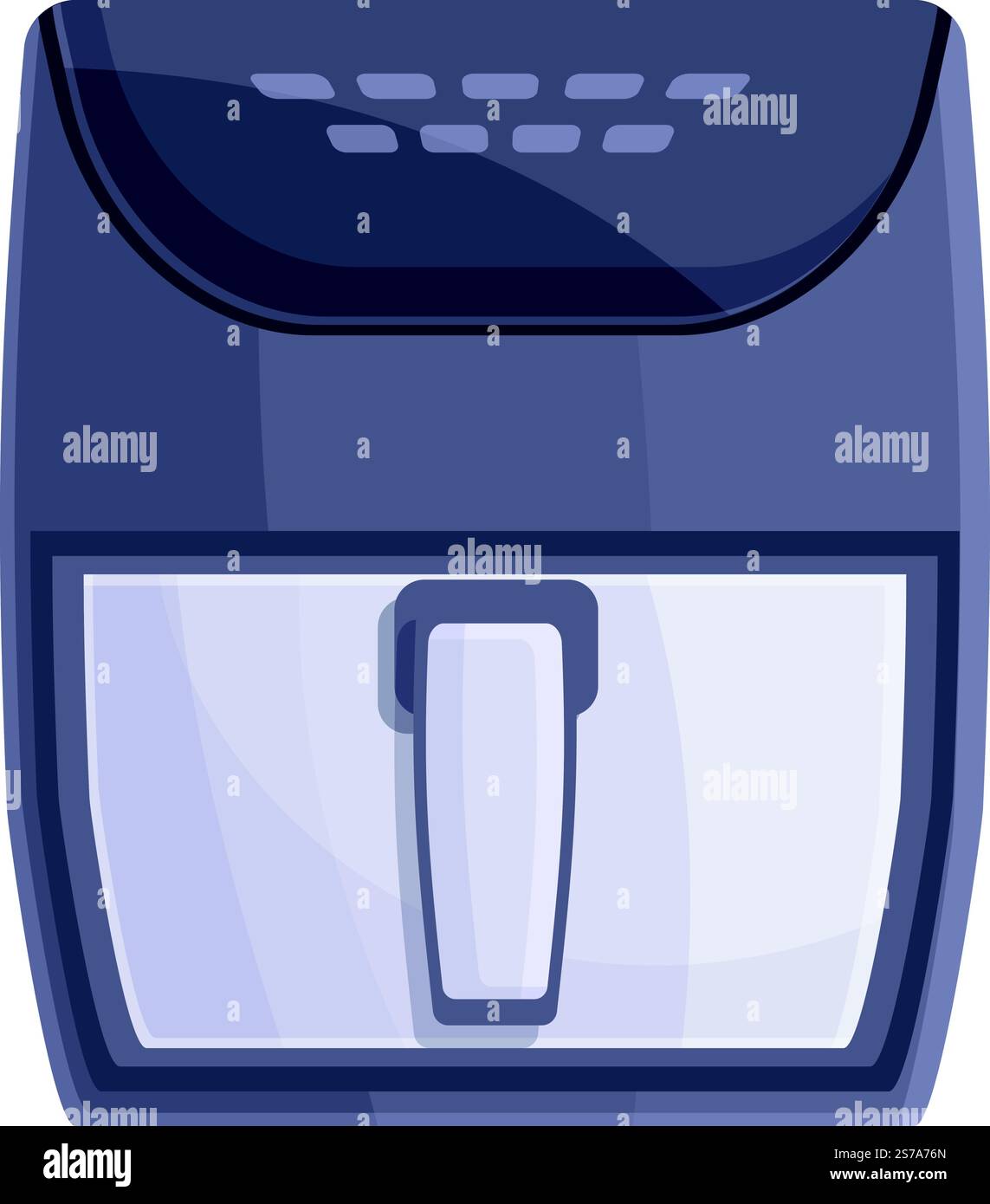 Fat air fryer icon cartoon vector. Fry cook. Cooking oven. Fat air ...