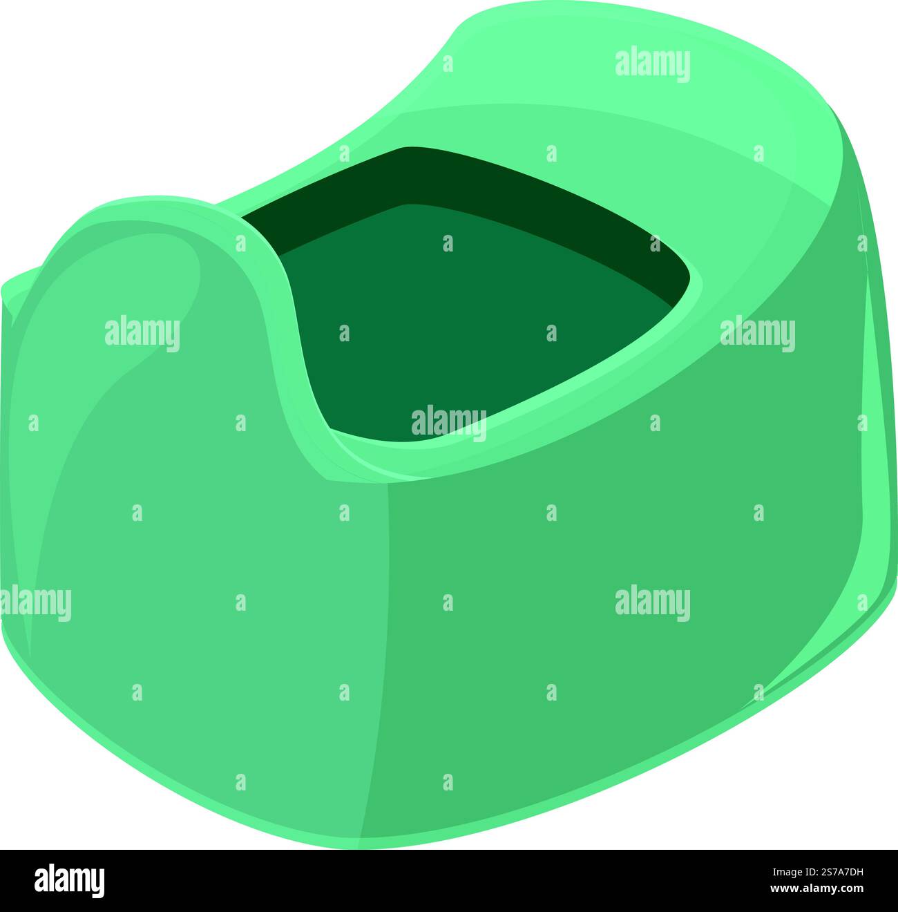 Child potty icon cartoon vector. Baby toilet. Object pot. Child potty ...