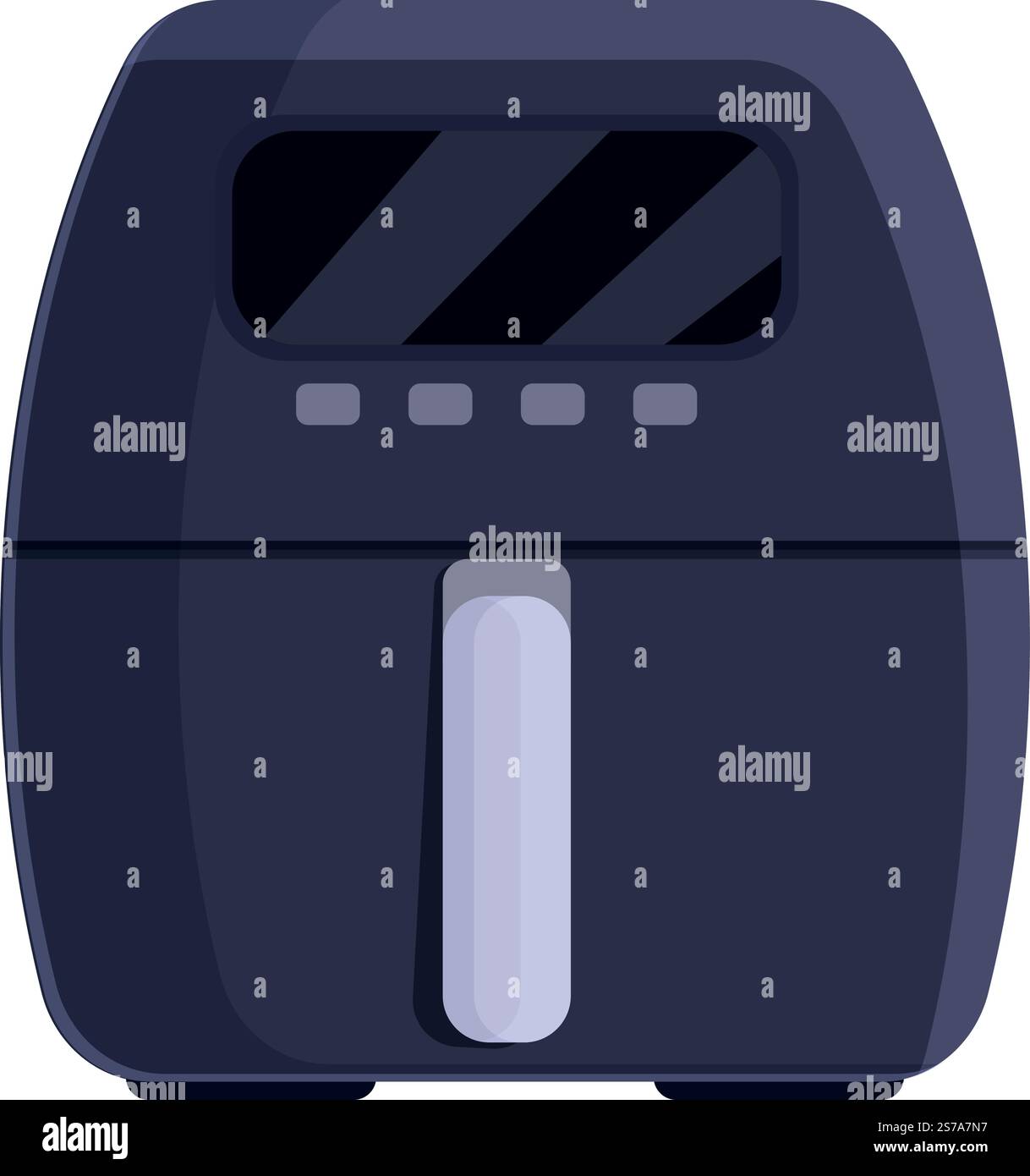 Air fryer icon cartoon vector. Fry cook. Home food. Air fryer icon ...