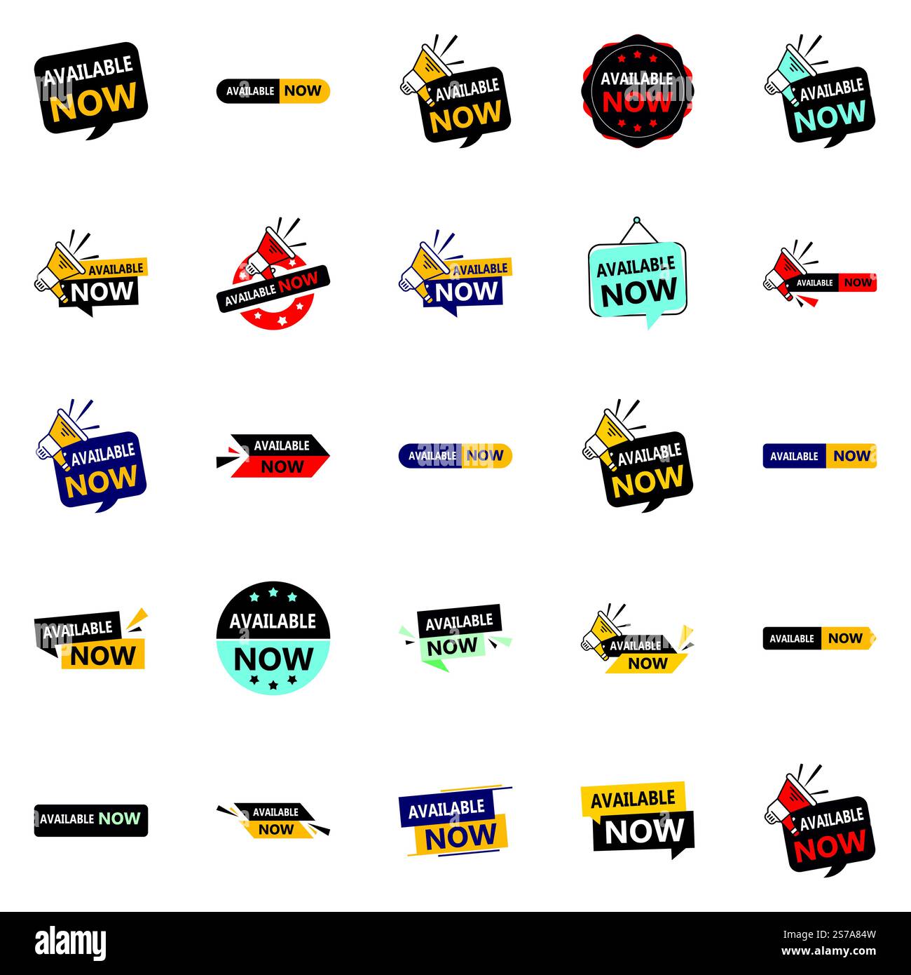 Make Your Designs Pop with Available Now 25 Engaging Vector Banners ...