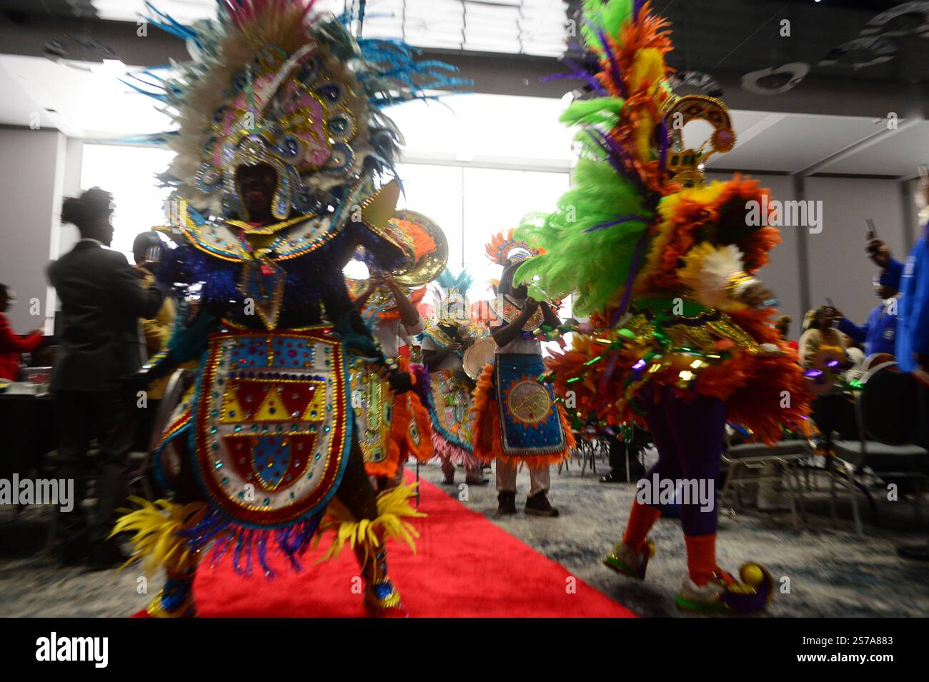 Miami Beach, Florida, USA. 18th Jan, 2025. Atmosphere of Junkanoo ...