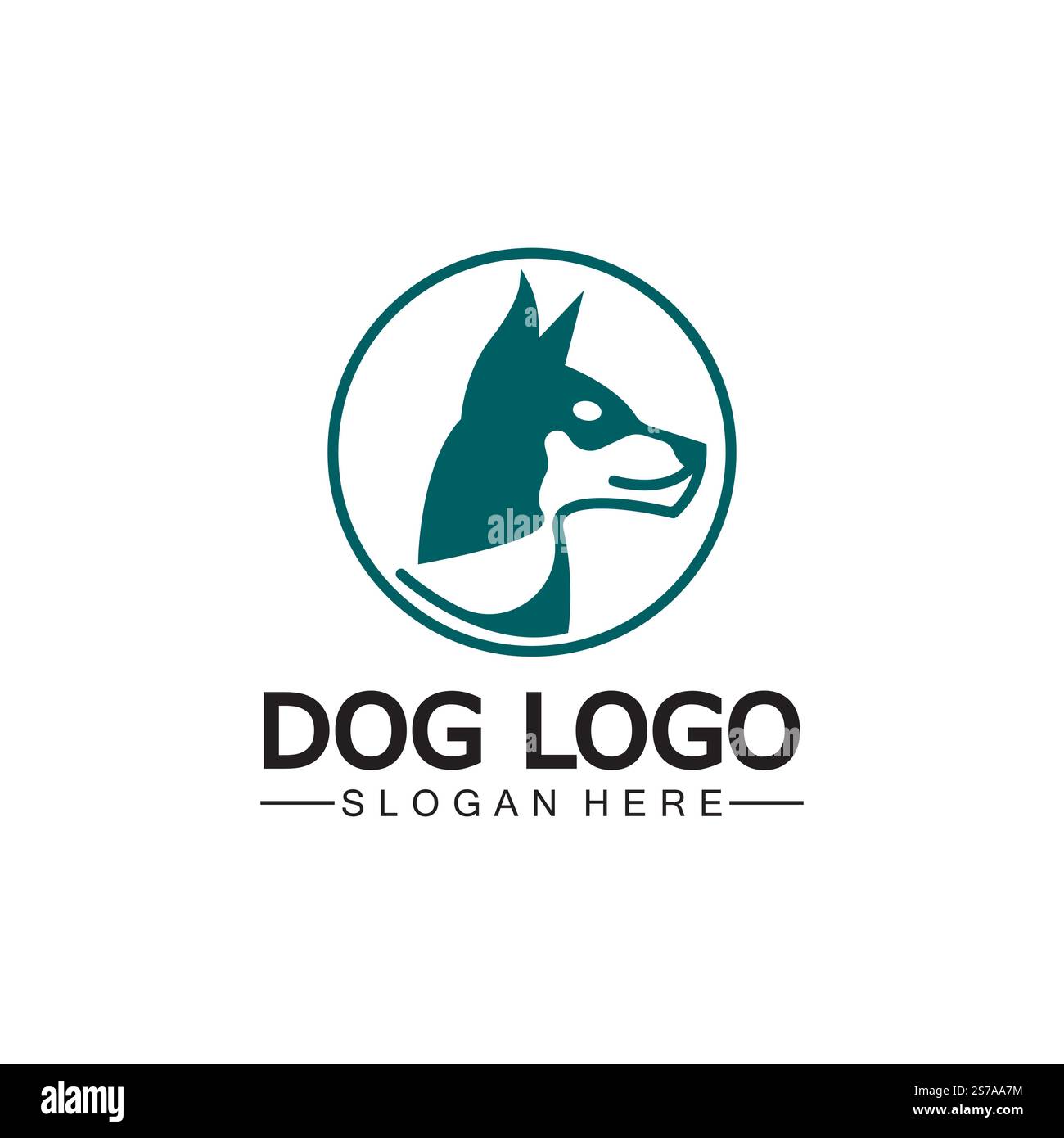 Dog logo and icon design vector illustration Stock Vector Image & Art ...