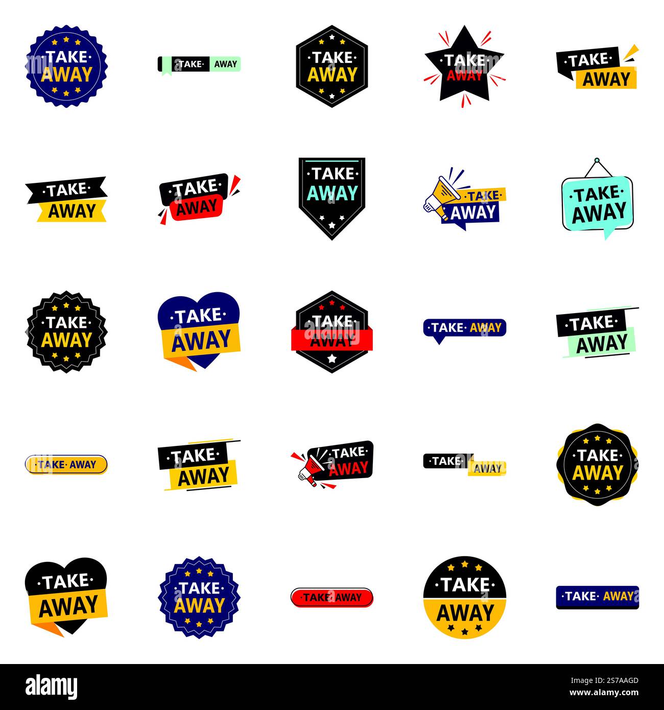 Take Away Vector Pack 25 High Impact Designs for Graphic Designers ...