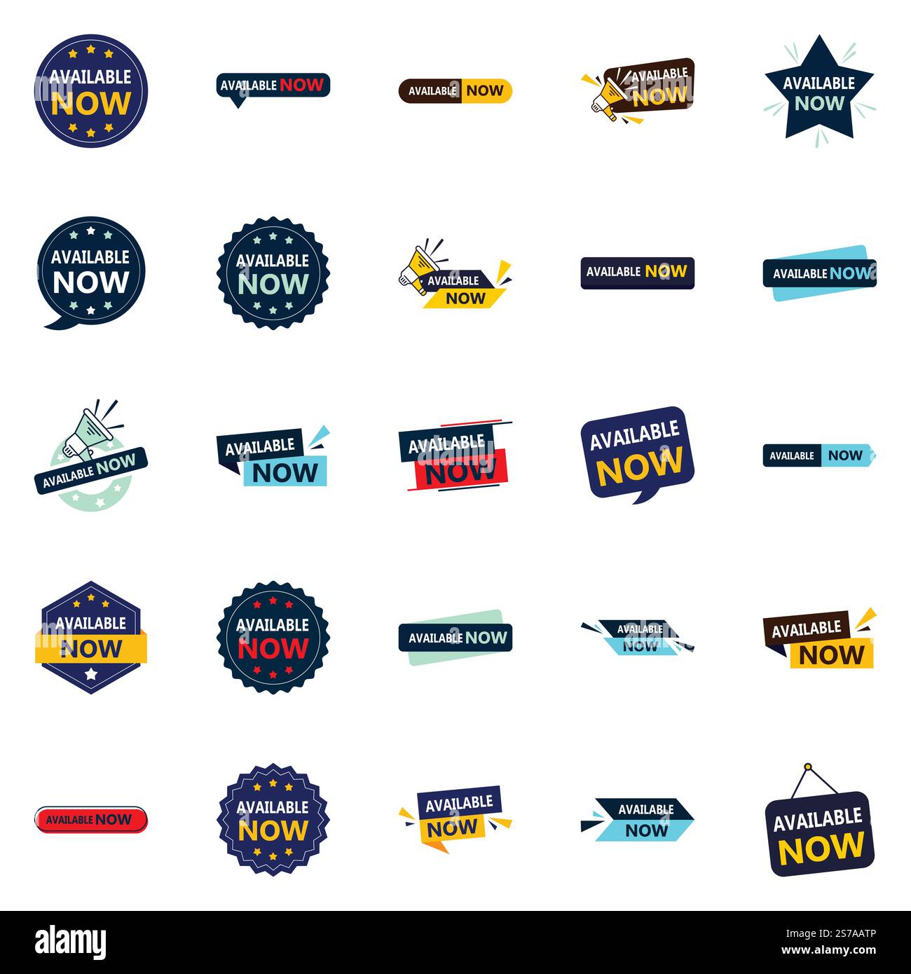Available Now 25 Versatile Vector Banners for all your Designs Stock ...