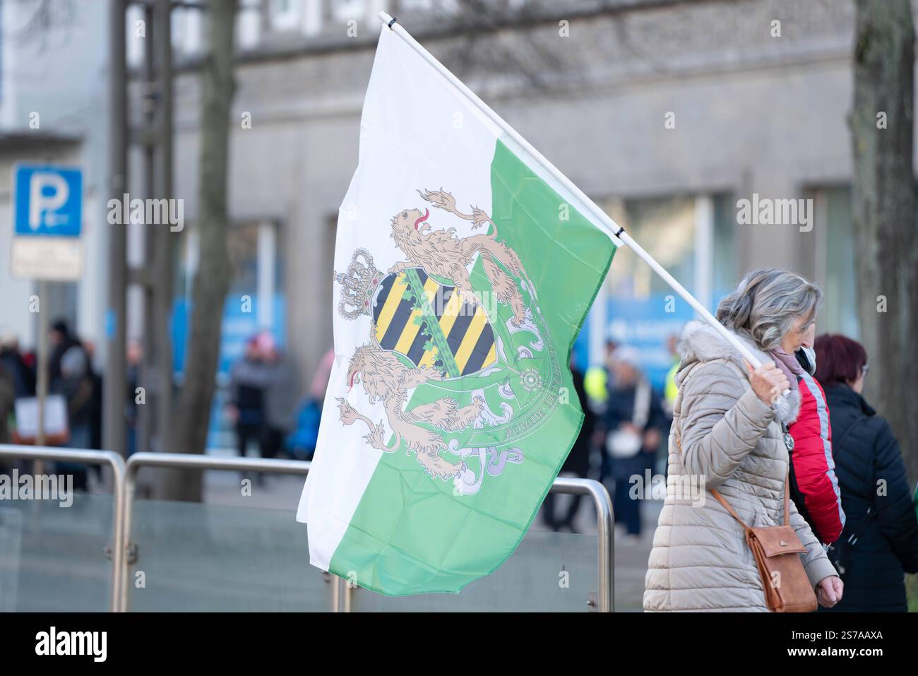 Chemnitz, Deutschland 18. Januar 2025: Die Eröffnung Chemnitz ...