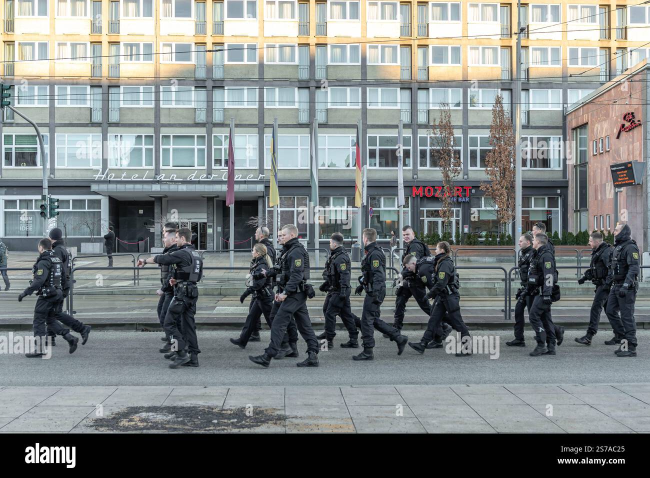Chemnitz, Deutschland 18. Januar 2025: Die Eröffnung Chemnitz - Kulturhauptstadt Europas 2025 Im ...