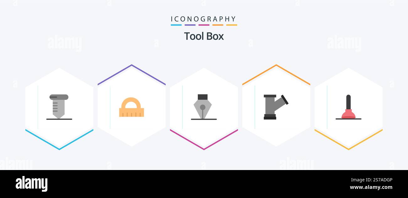 Tools 25 Flat icon pack including . tool. tool. toilet. water Stock ...